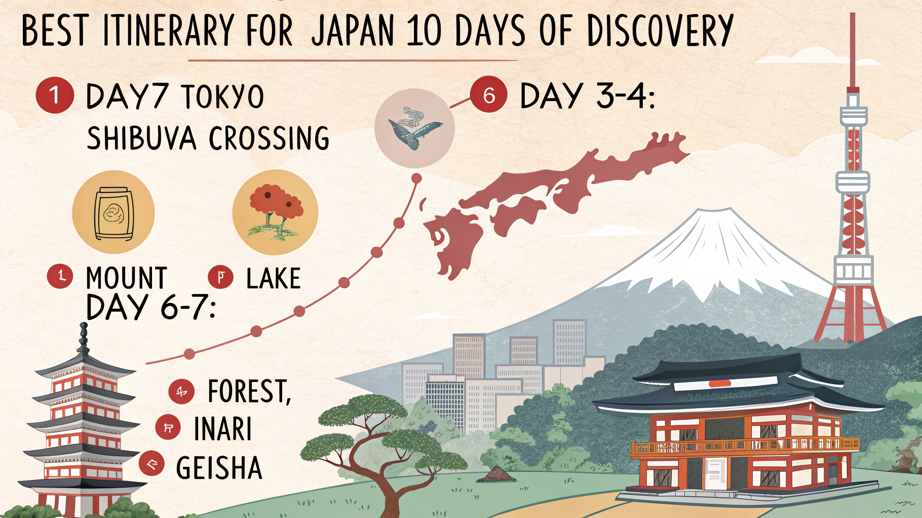 Best Itinerary for Japan: A 2-Week Journey Through Culture and ...