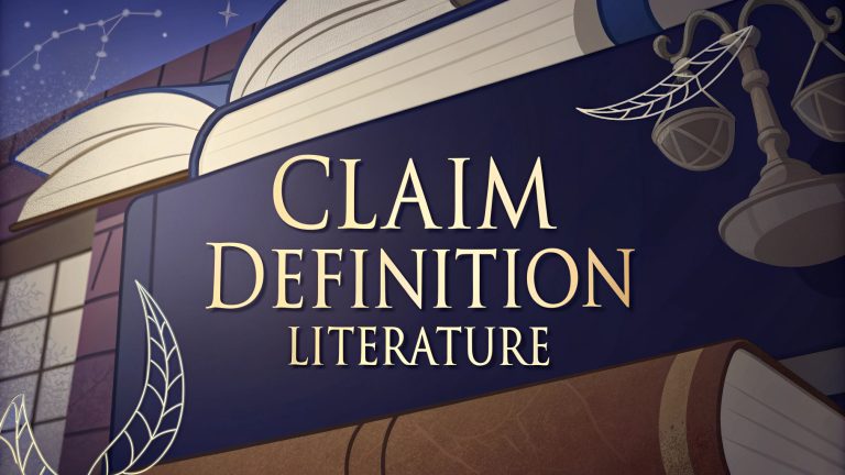 Claim Definition Literature: Unlocking Persuasive Power in Writing ...