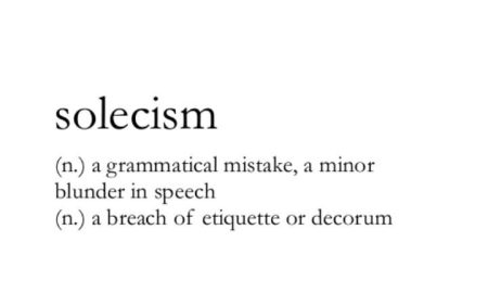 Solecism: Powerful Insights into Meaning, Usage, and Common Mistakes ...