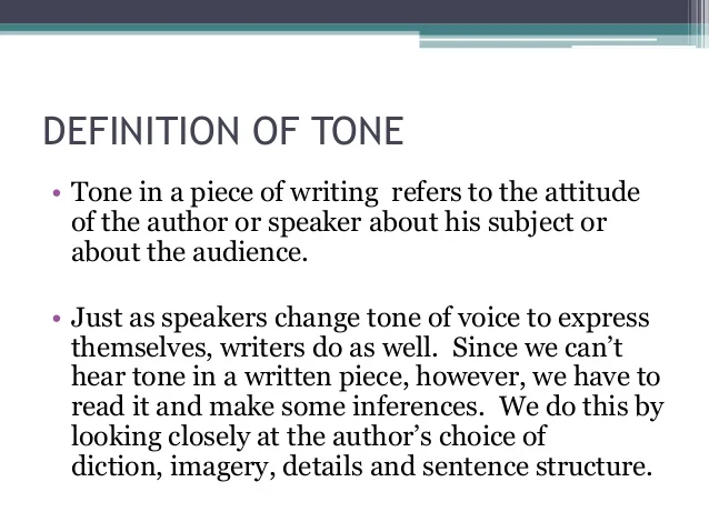 Tone Definition Literary Term: Mastering Tone for Captivating ...