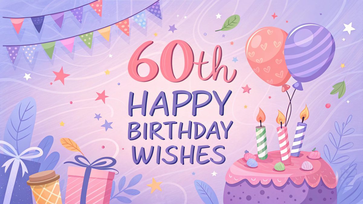 60th Happy Birthday Wishes: Heartfelt Messages to Celebrate a Milestone ...