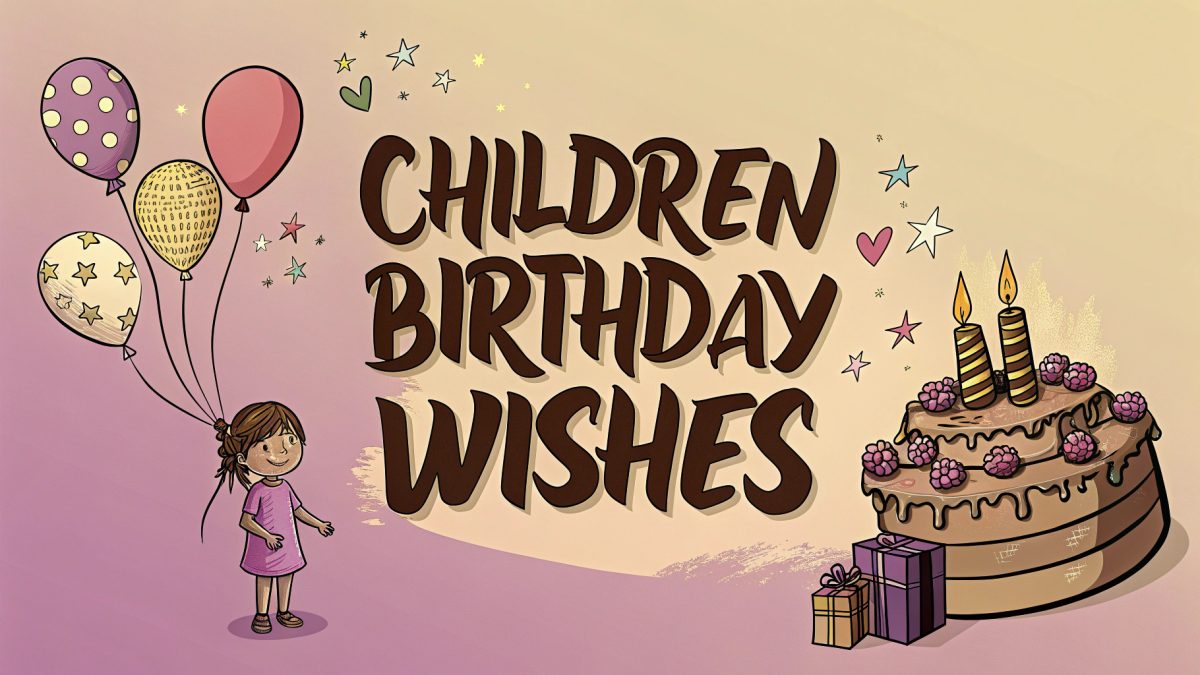 Children Birthday Wishes: Crafting Unforgettable Messages for Joyful ...