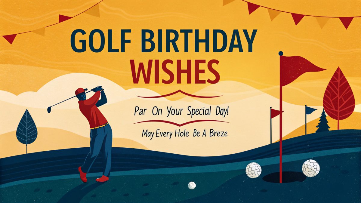 Golf Birthday Wishes: Unforgettable, Heartfelt, and Hilarious Messages ...