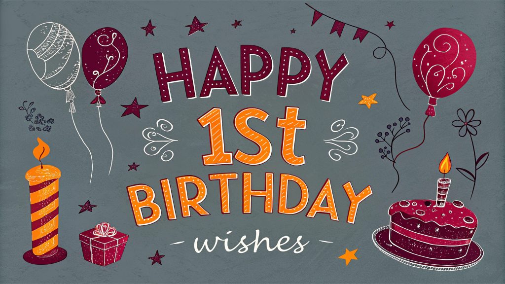 Happy 1st Year Birthday Wishes: Heartfelt and Joyful Messages for a ...