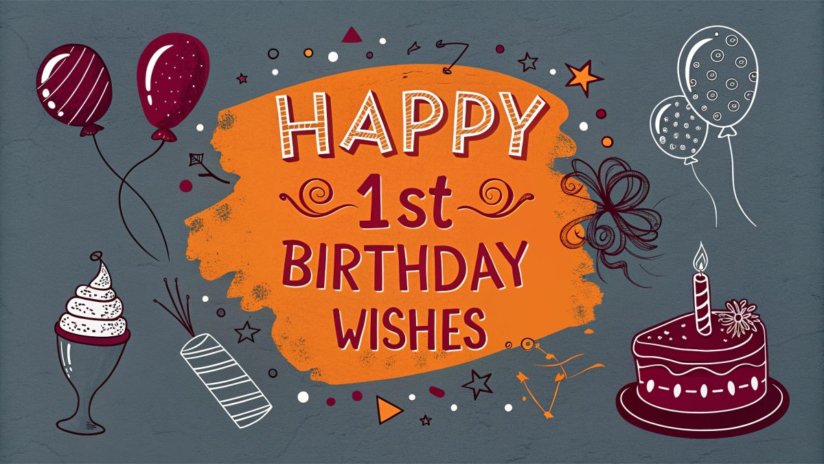 Happy 1st Year Birthday Wishes: Heartfelt and Joyful Messages for a ...