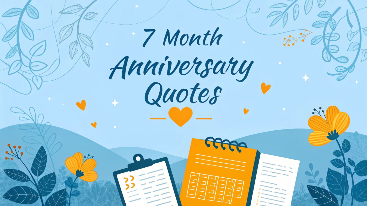 7 Month Anniversary Quotes: Ignite Your Bond with Heartfelt Words That ...