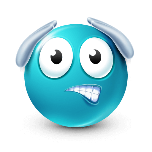 Shocked Blue Emoji: Master Extreme Surprise and Dramatic Reactions in ...